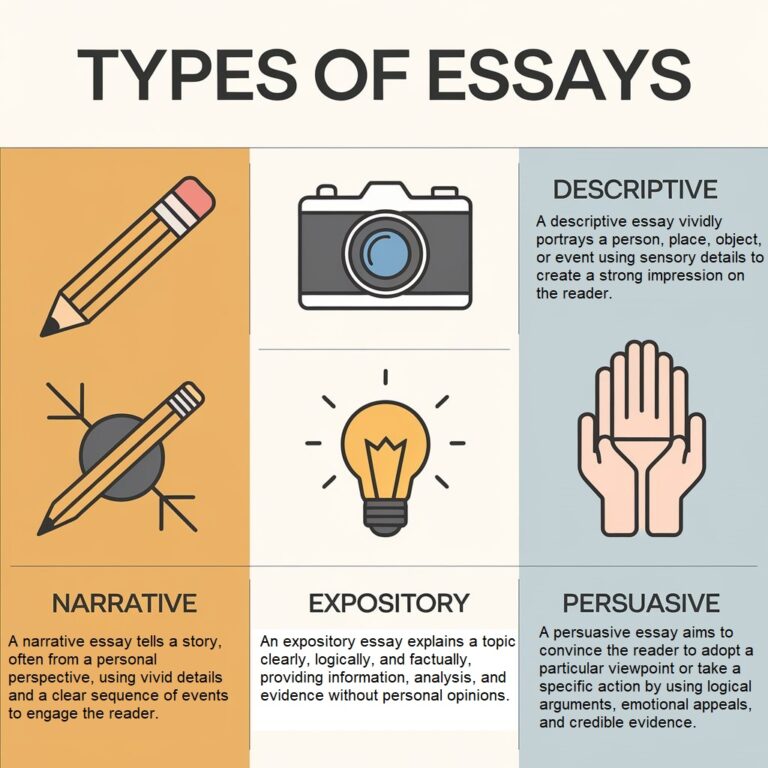 14 Types of Essays : with Defination , Examples and Purpose