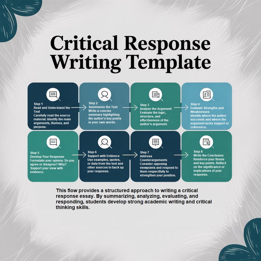 Best Critical response Writing